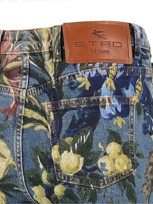 Etro Floral-print Jeans