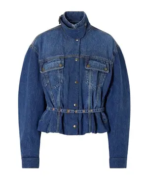 Dries Van Noten High-collar Denim Jacket - No