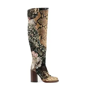 Dries Van Noten Textured Boots For Women