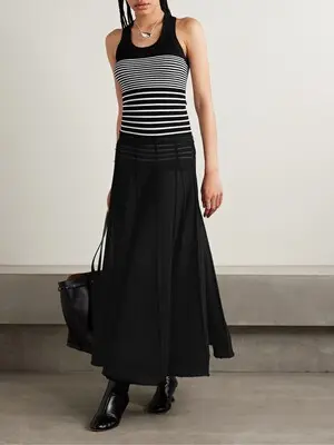 Proenza Schouler Roberts Striped Stretch-knit Tank - No