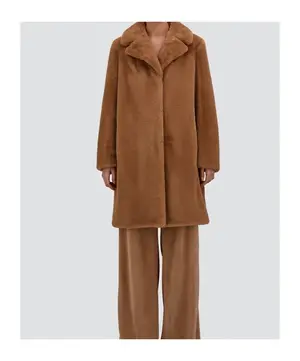 Herno Alpaca Jacket With Fringing