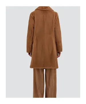 Herno Alpaca Jacket With Fringing