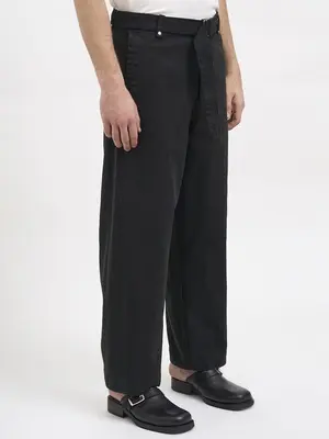 ENTIRE STUDIOS Belted Casual Trousers