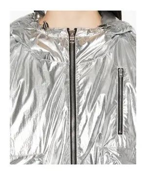 IRO PARIS Metallic Hooded Jacket