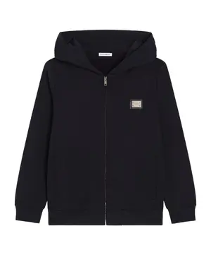 Dolce & Gabbana Zip-up Hoodie - Blue