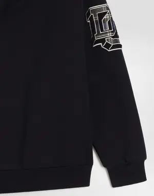 Dolce & Gabbana Cotton Sweatshirt With Patch