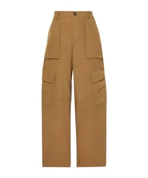 Vince Tencel Lyocell Wide-leg Cargo Pants - No
