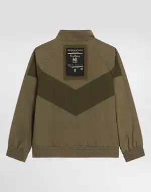 Dolce & Gabbana Chevron Bomber Jacket