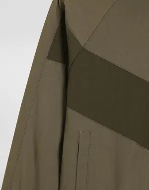 Dolce & Gabbana Chevron Bomber Jacket