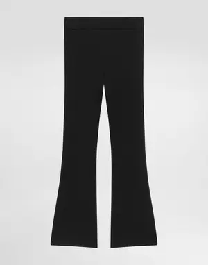 Dolce & Gabbana Logo-embellished Flared Trousers
