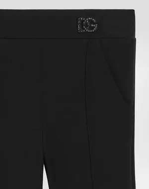 Dolce & Gabbana Logo-embellished Flared Trousers