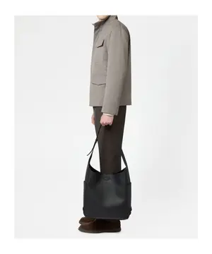 TOD'S Pebbled Hobo Shoulder Bag