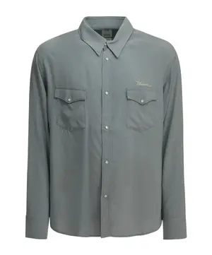 Visvim Long-sleeved Shirt - Grey