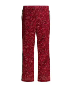 Kapital Striped Patterned Trousers - Red