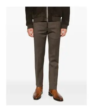 Incotex Slim Fit Tweed Pants
