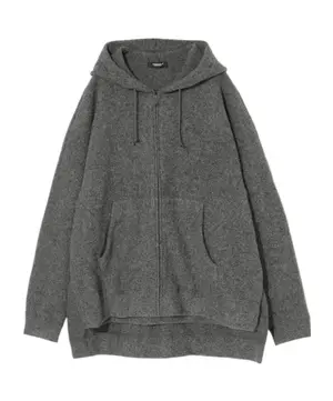 Undercover Long-sleeve Zip-up Hoodie - Grey