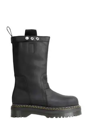 Rick Owens Dr. Martens X Quad Sole Pull On Boots - Black