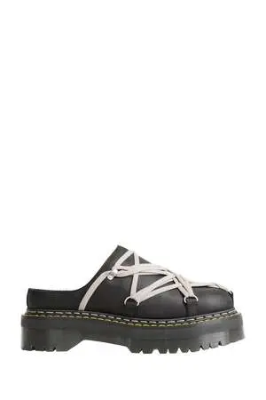 Rick Owens Dr. Martens X Quad Sole Megalace Mules