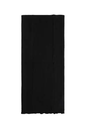 ANDREA YA AQOV Knitted Scarf - Black