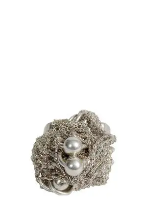 AETHER THEORIES Frogspawn Signet Ring - Silver