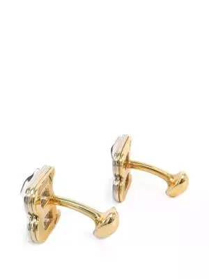 Bally Logo-plaque Cufflinks - Silver