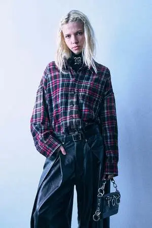 R13 Drop Neck Workshirt