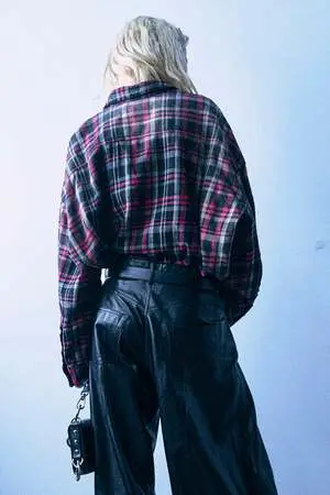 R13 Drop Neck Workshirt