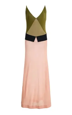 Altuzarra Lampert Chiffon Maxi Dress - Multi
