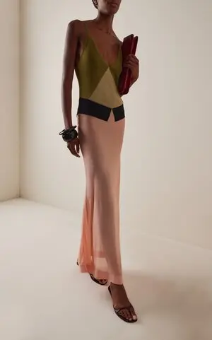 Altuzarra Lampert Chiffon Maxi Dress
