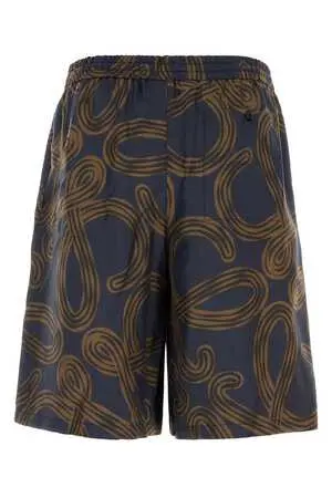 Loewe Printed Silk Paula S Ibiza Bermuda Shorts