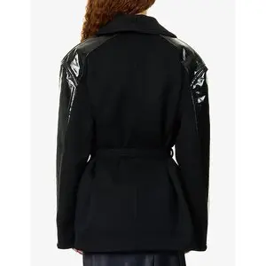 Isabel Marant Étoile Enali Belted Wool And Cashmere-blend Coat