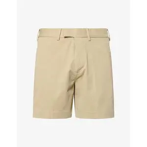 TOM FORD Tailored Stretch-cotton Chino Shorts - Beige