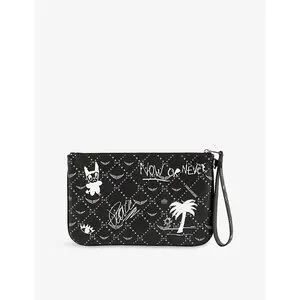 Zadig&Voltaire Z Monogram Faux-leather Pouch