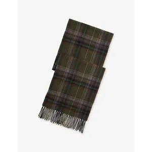Polo Ralph Lauren Tartan Wool Scarf - Olive