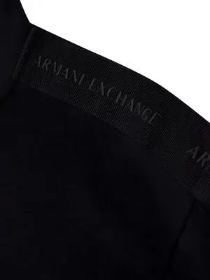 Armani Exchange Logo-tape Zip-up Cardigan