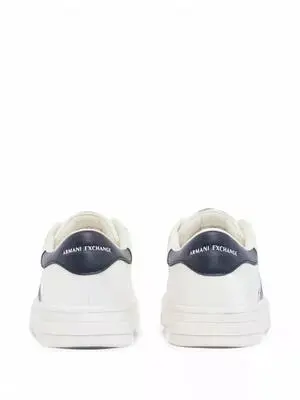 Armani Exchange Logo-print Striped Sneakers