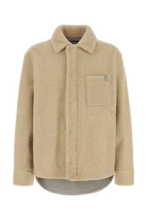 Loewe Ivory Shearling Jacket - White