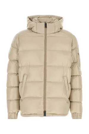 Herno Sand Nylon Down Jacket - Brown