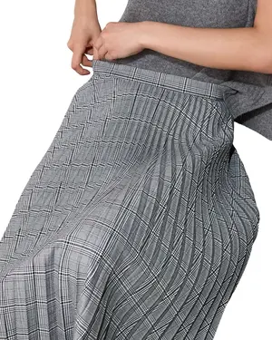 Whistles Pleated Midi Skirt