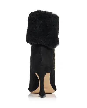 ALEXANDRE BIRMAN Mirabella Shearling Collar Boots