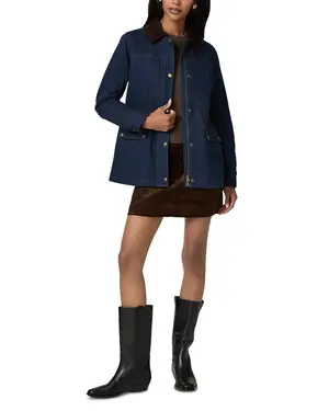 Paige Horizon Cotton Denim Jacket