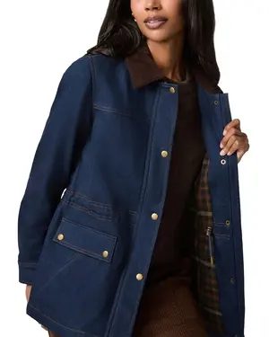 Paige Horizon Cotton Denim Jacket