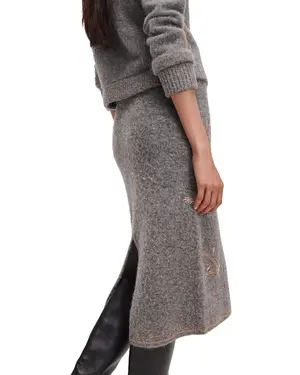Rag & Bone Iris Beaded Pencil Skirt