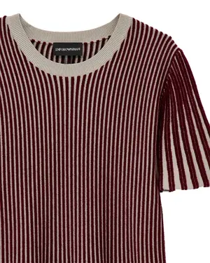 Emporio Armani Knitted Ottoman Dress