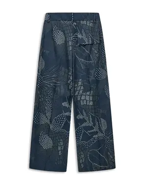 Emporio Armani Pleated Creponne Pants