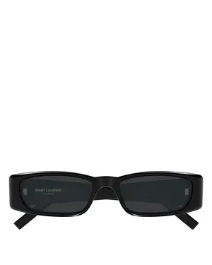 Saint Laurent Rectangular Sunglasses, 54mm