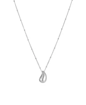 ATOLEA Drop Necklace Silver
