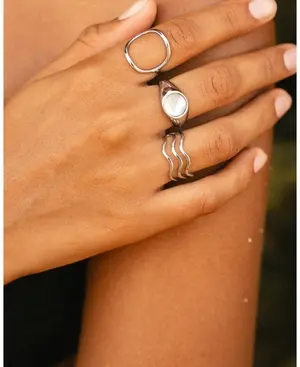 ATOLEA Ocean Ring - Silver