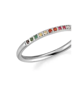 ATOLEA Golden Hour Ring - Silver
