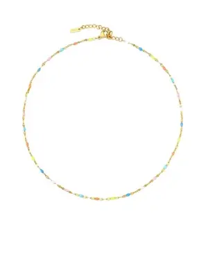 ATOLEA Rainbow Dainty Choker - Gold